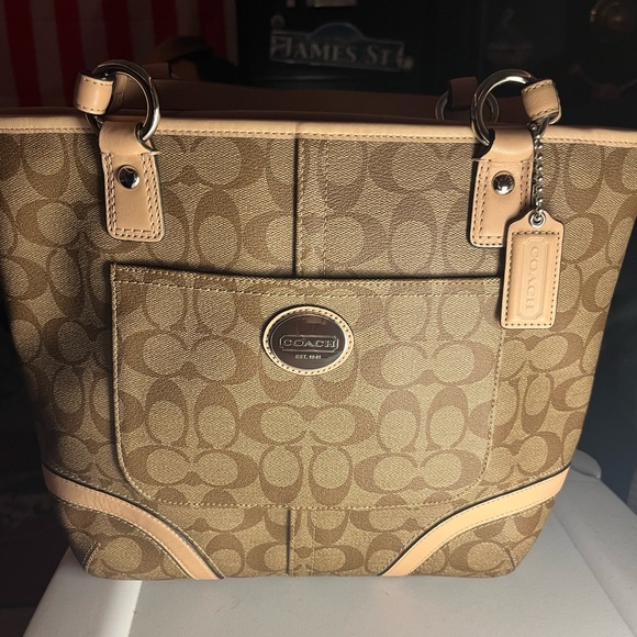 Coach | Bags | Vintage Coach Signature Purse | Poshmark